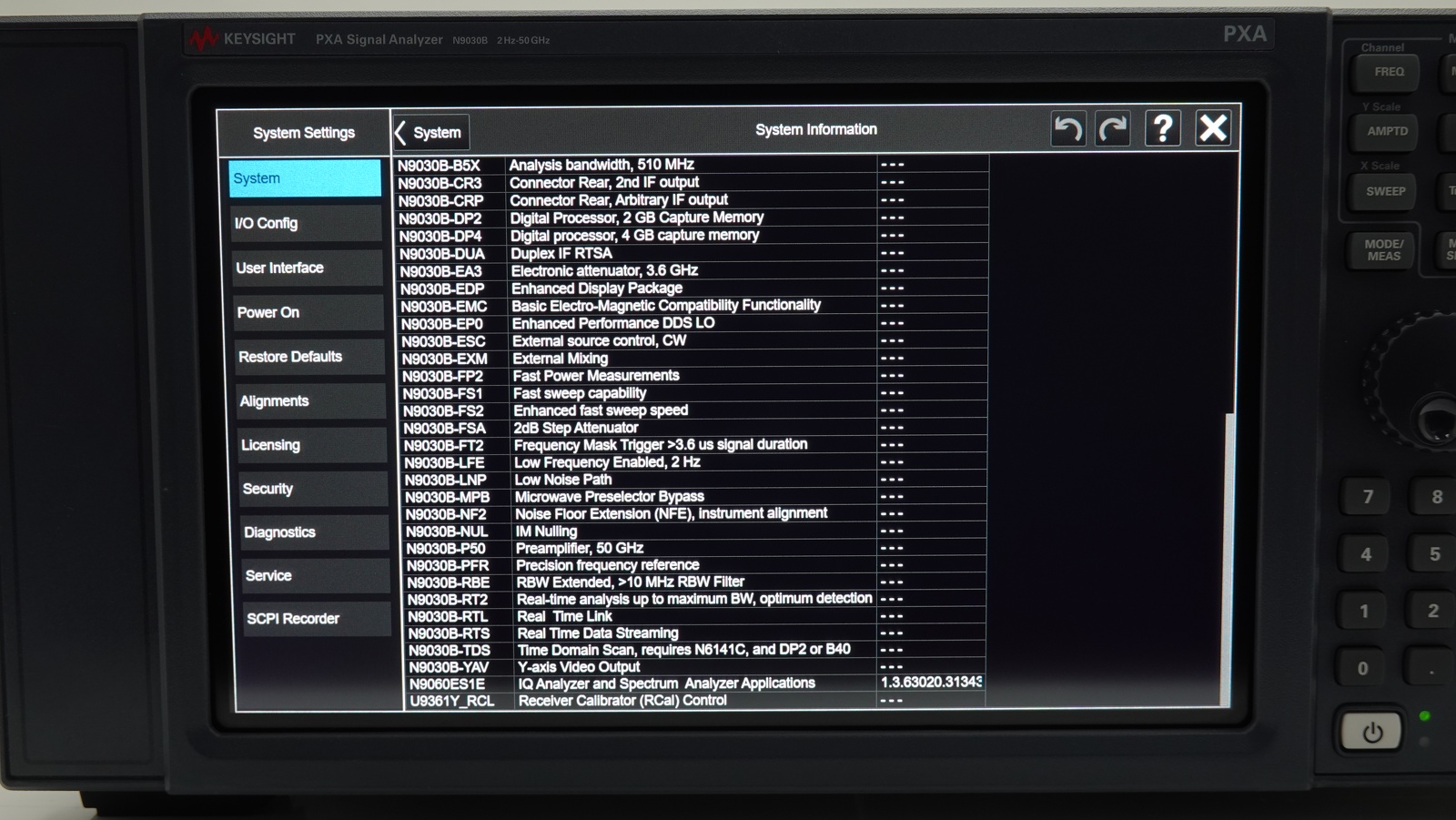 スペクトラムアナライザ - Used Keysight Equipment